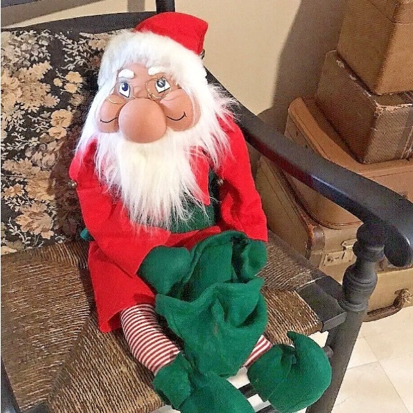 Santas Best | Holiday | Vintage Santas Best Stuffed Santa Claus ...